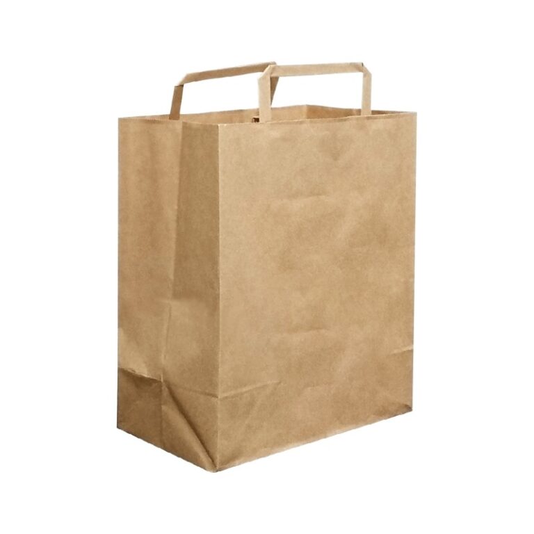 Paper Carrier Bags with Flat Handles - Micopak